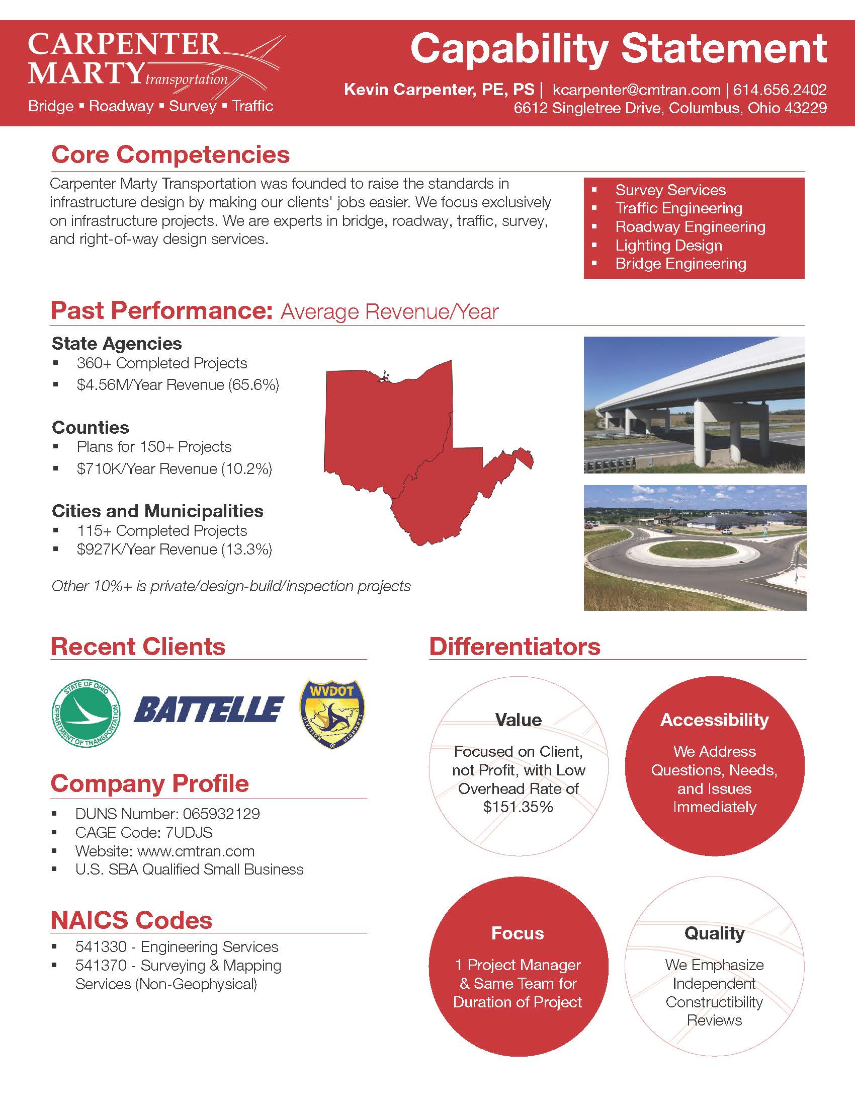 Carpenter Marty Transportation Capabilities Statement